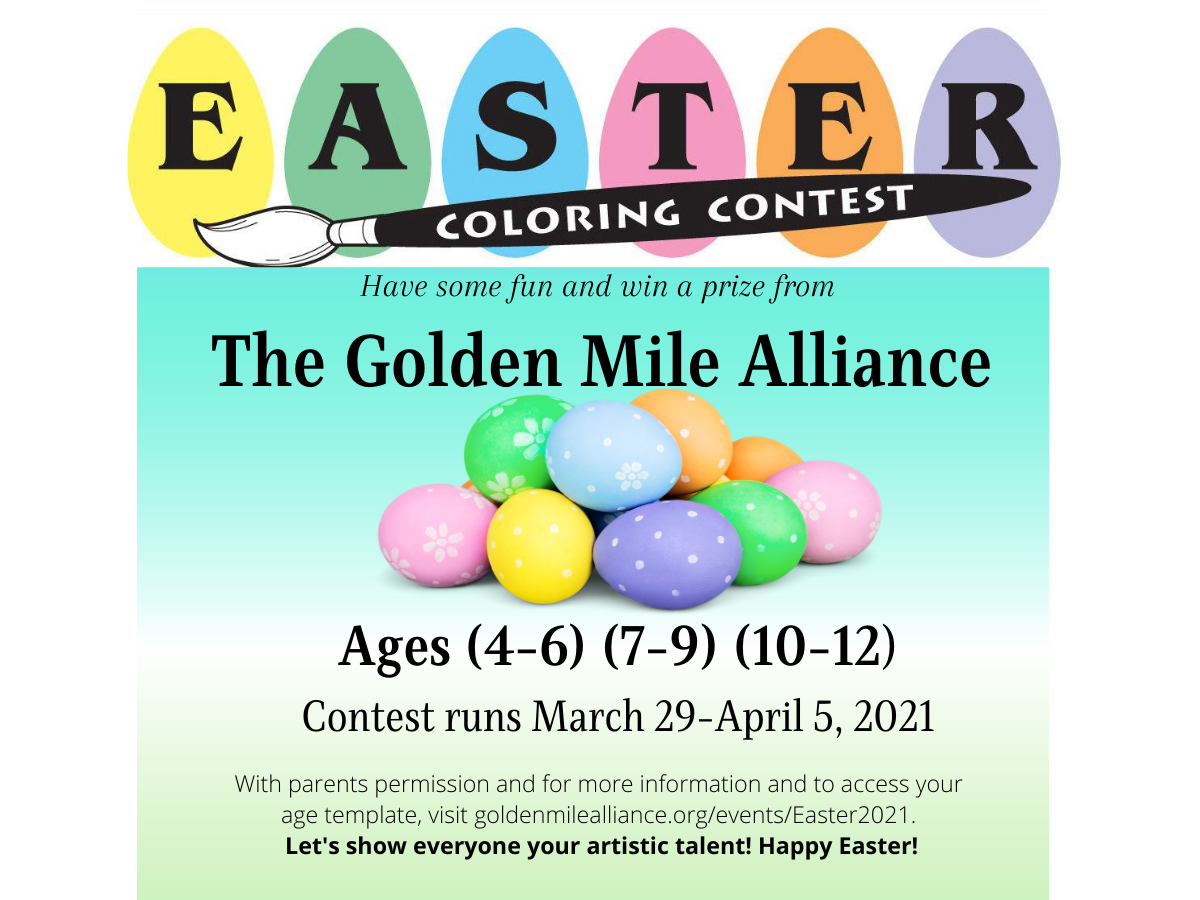 GMA EASTER EGG COLORING CONTEST - Golden Mile Alliance