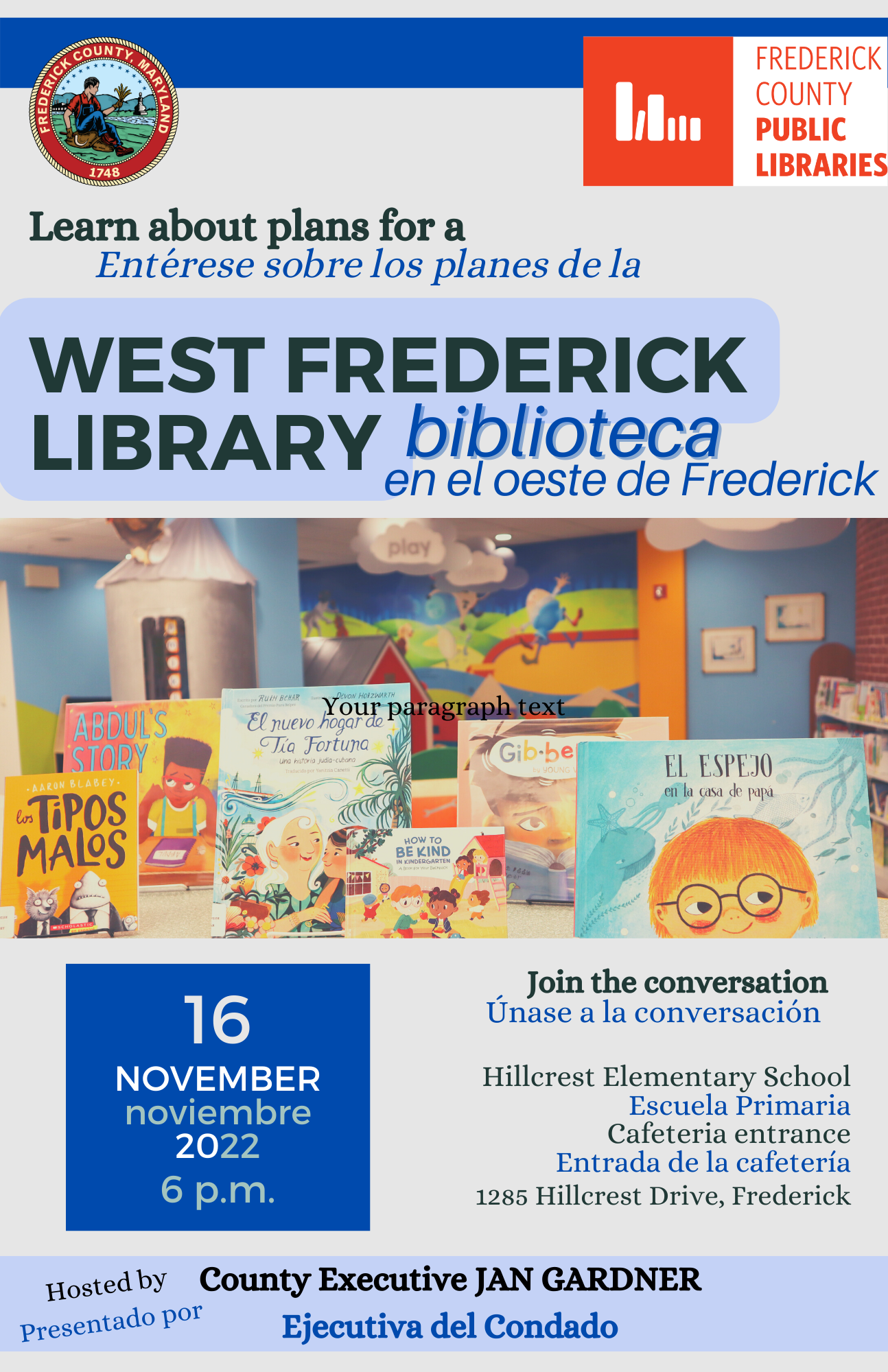 Meeting on the West End Library - Golden Mile Alliance